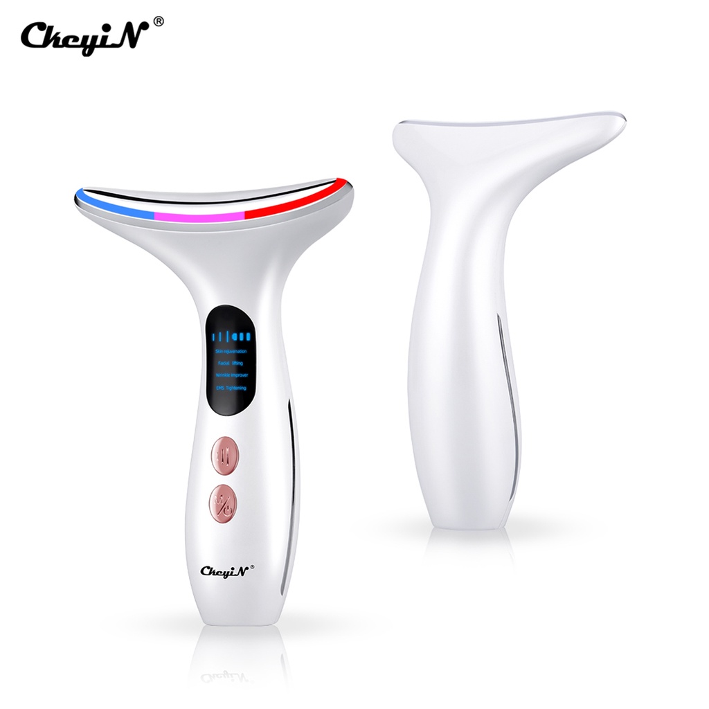 CkeyiN Face Massager With Red Light Therapy Face lifting device For ...