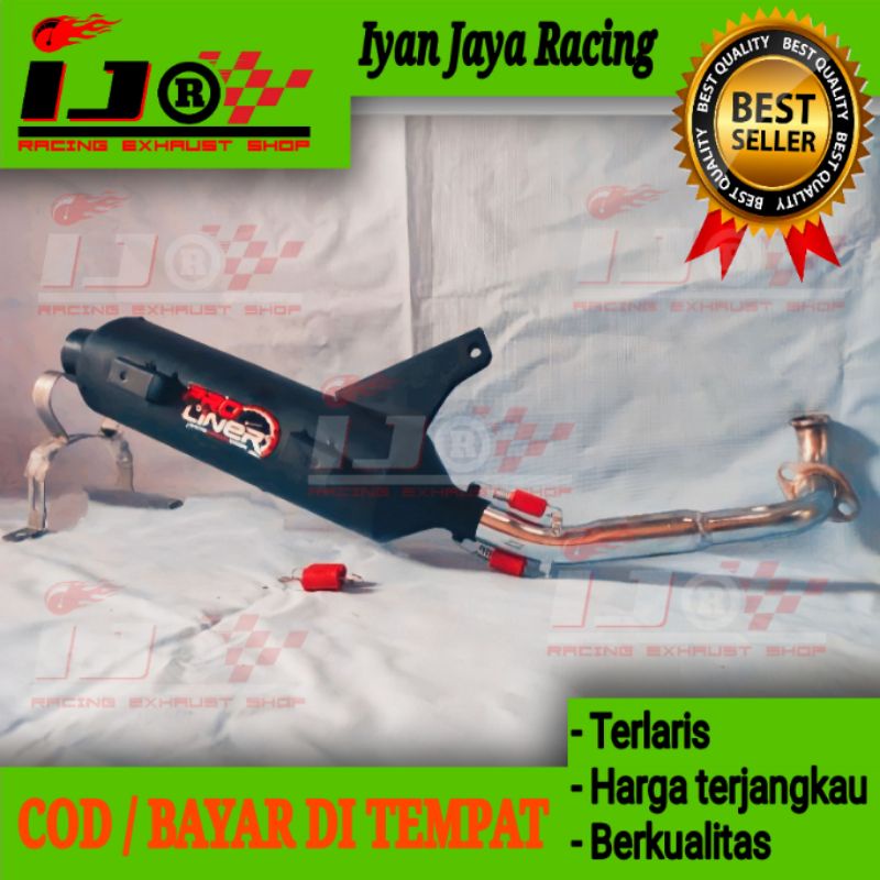 Tsukigi proliner exhaust and mber beat mio sporty scoopy vario beat ...