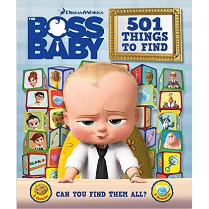 Boss Baby book 501 Things to Find | Shopee Philippines