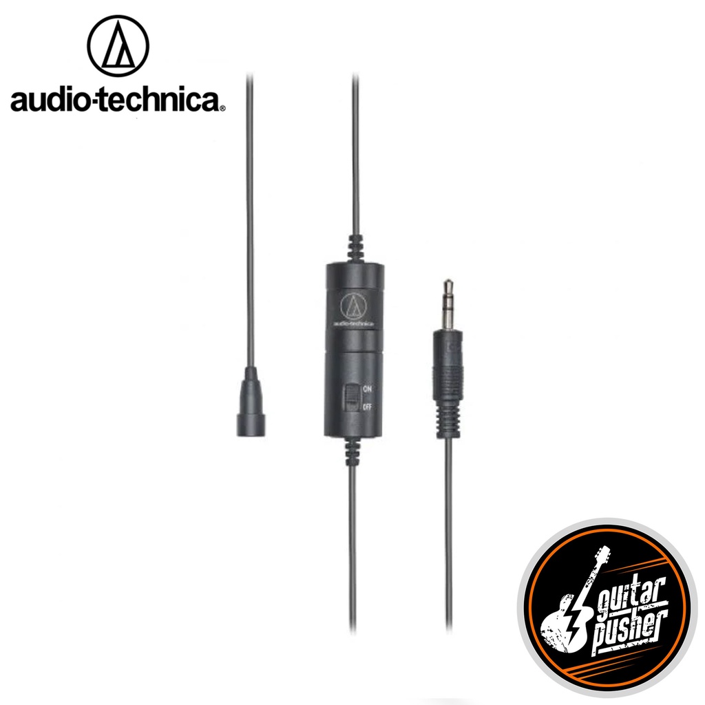 Audio-Technica ATR3350x Omnidirectional Condenser Clip-On Lavalier ...