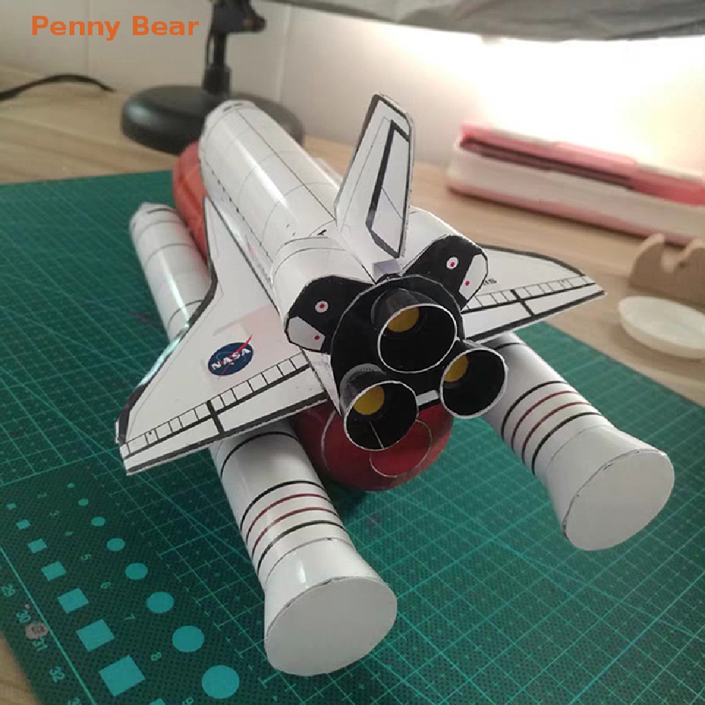 PennyBear 1:150 Space Shuttle Space Rocket Model DIY 3D Paper Card ...
