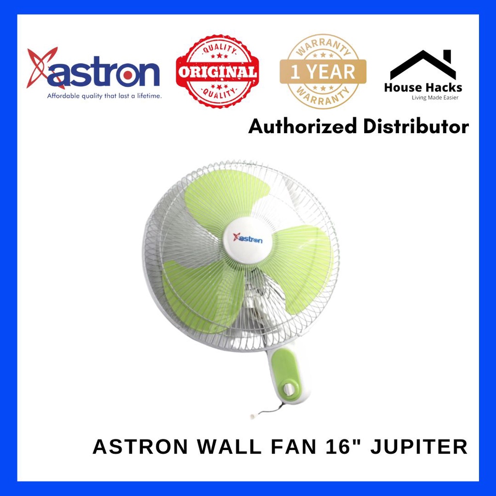 Astron Wall Fan 16" JUPITER (House Hacks) | Shopee Philippines