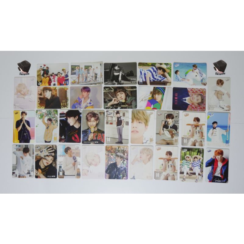 Official Photocard HK Yes BTS RM Jin Suga Jhope Jimin V Jk Ready INA ...