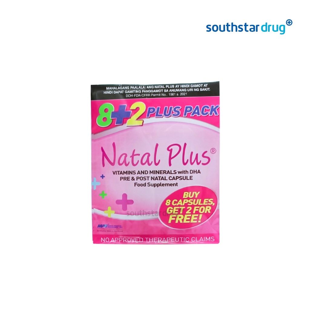 Natal Plus 8+2 Capsule | Shopee Philippines