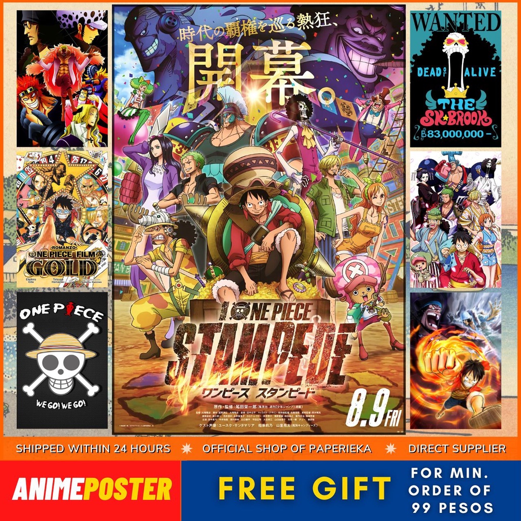 One Piece : Official Anime Poster / Sticker / Laminated Posters ...