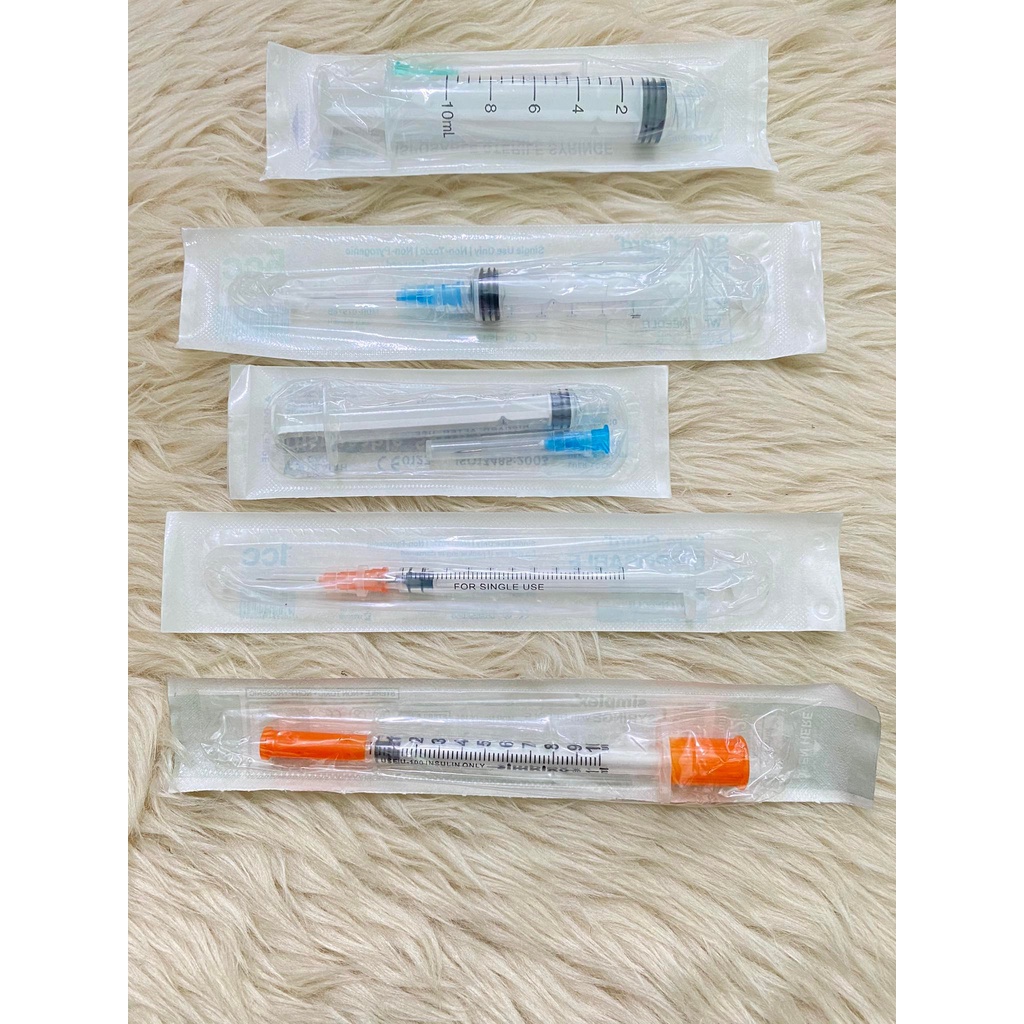Disposable Syringe (Sureguard) 1cc/3cc/5cc/10cc | Shopee Philippines
