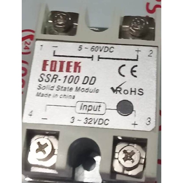 SSR-100 DD Solid State Relay Module 100A 3-32V DC Input 5-60V DC Output Relay | Shopee Philippines