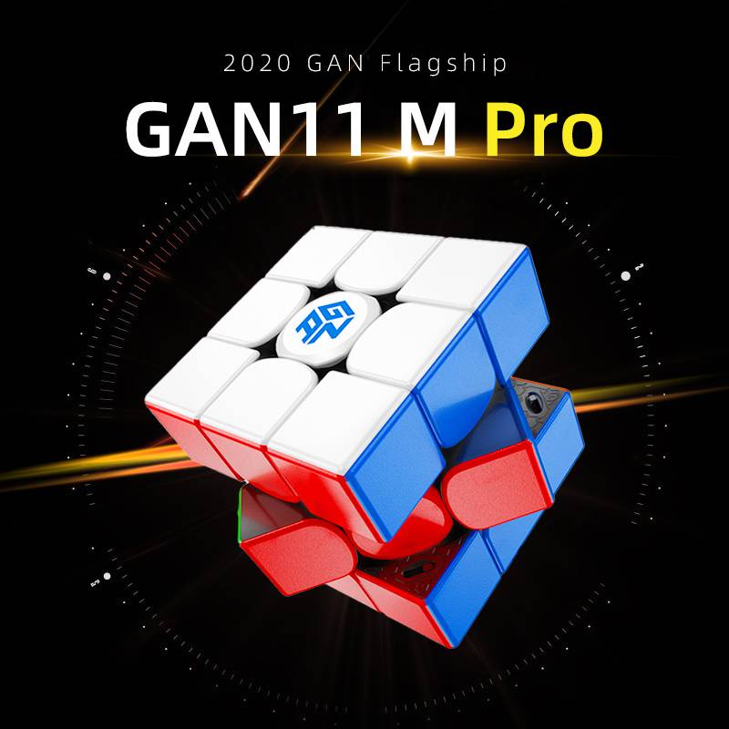 Original Professional GAN 11 M Pro 3x3x3 Magnetic Magic Speed GANS Cube ...