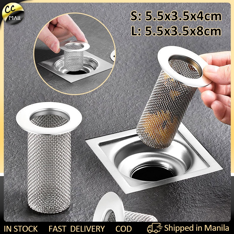 1PCS Sink Mesh, Stainless Steel Sink Strainer Bathroom Sink, Universal ...