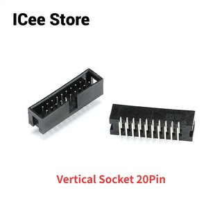 10Pcs DC3 Socket 2.54mm 6P 8P 10P 14P 16P 20P 26P 30P 34P 40P 50P JTAG ...