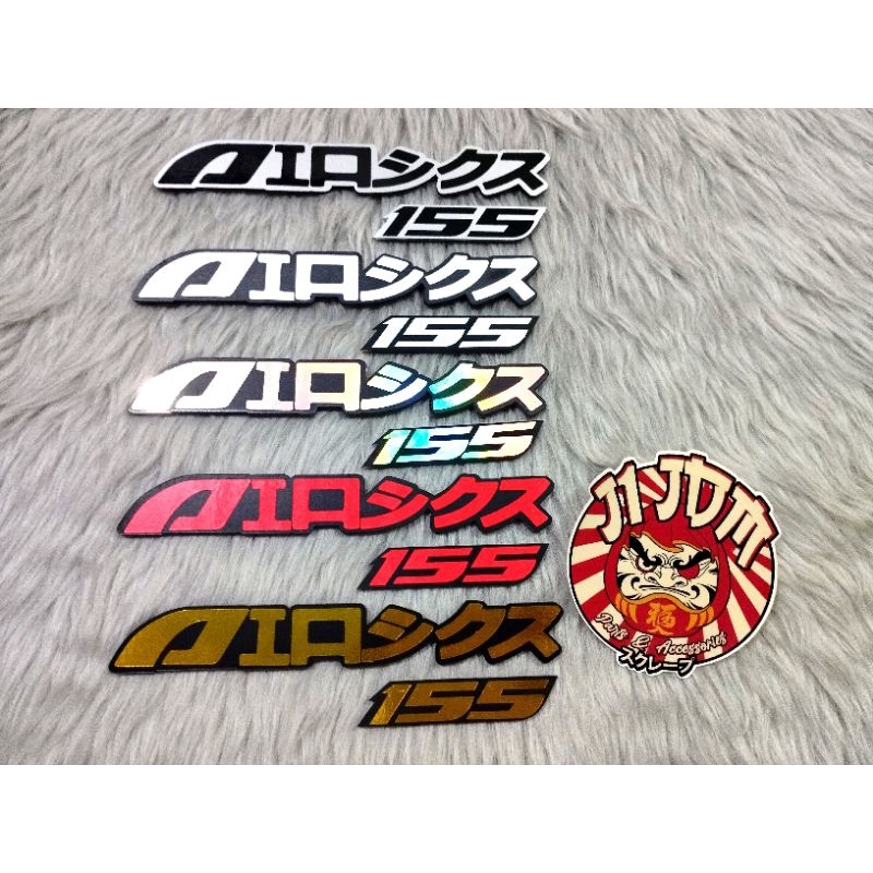 AEROX 155 Pair Japanese Emblem | J1 JDM | Shopee Philippines