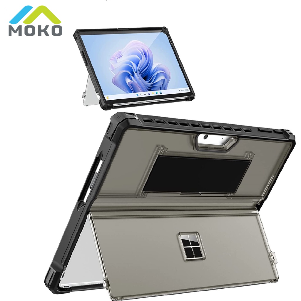 MoKo All-in-One Protective Rugged Cover Case for Microsoft Surface Pro11/ Pro 10/Pro 9 13-Inch ...
