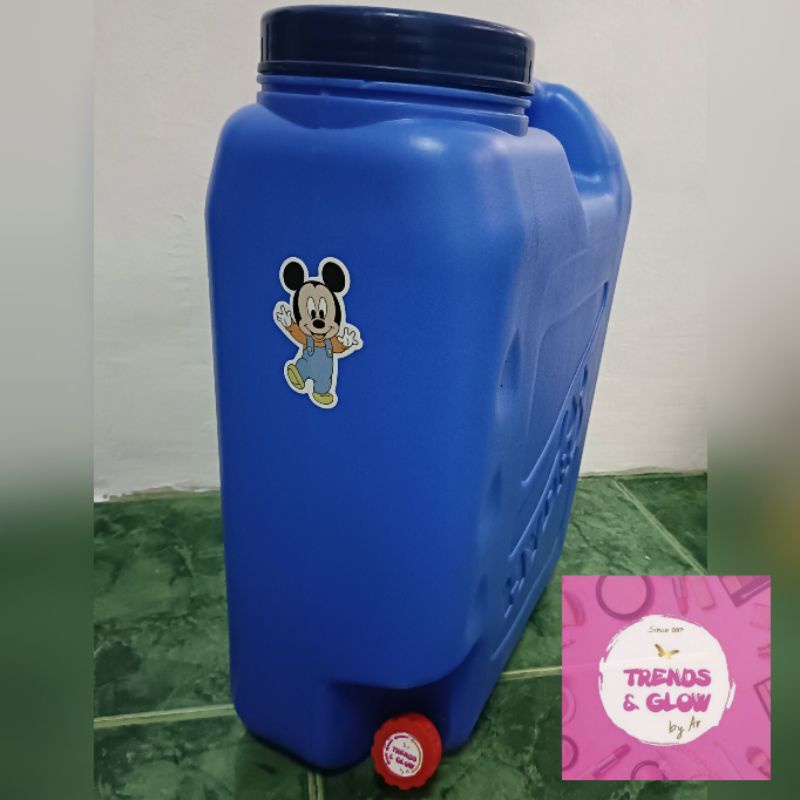 COLORED Gallon Container 20Liters/5Gallon Size /Mineral Water Container ...