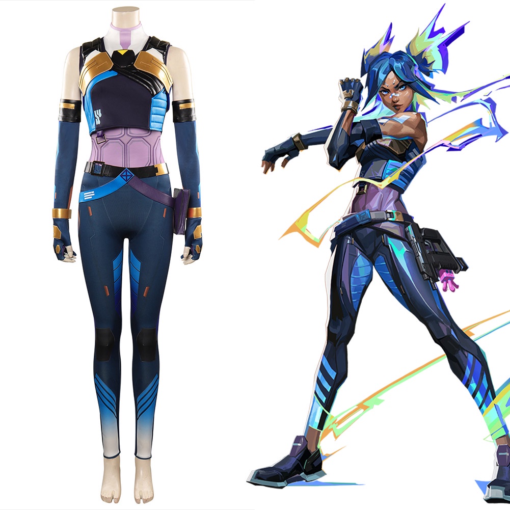 VALORANT Neon Cosplay Costume Outfits Halloween Carnival Suit For ...