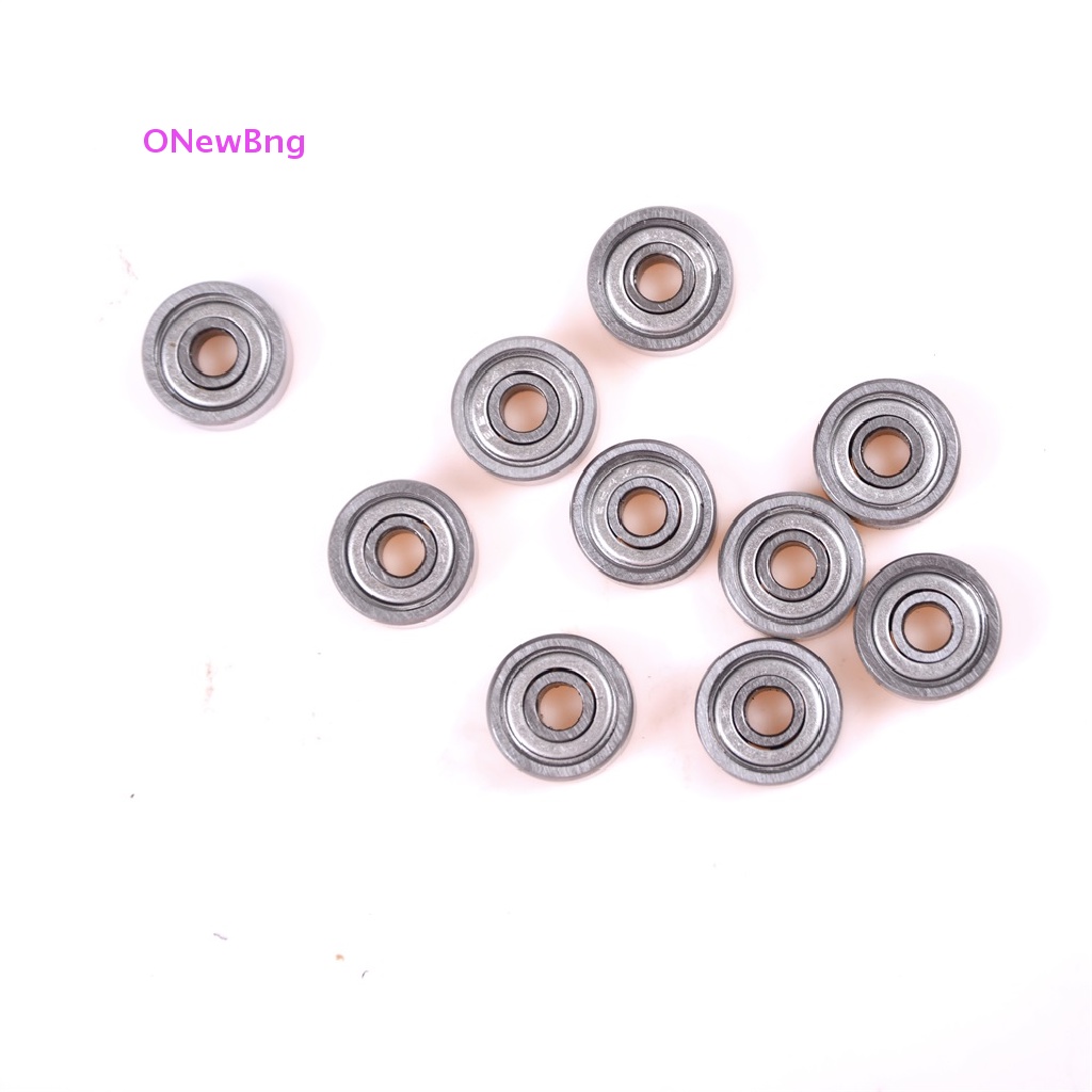 ONew 10Pcs/set Metal 606ZZ Miniature Deep Groove Shielded Ball Bearings ...