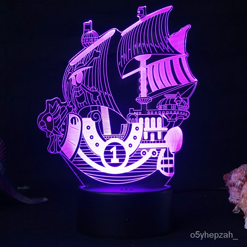 One Piece Luffy Anime Led Night Light Dropshipping Sabo Zoro Nami Sanji ...