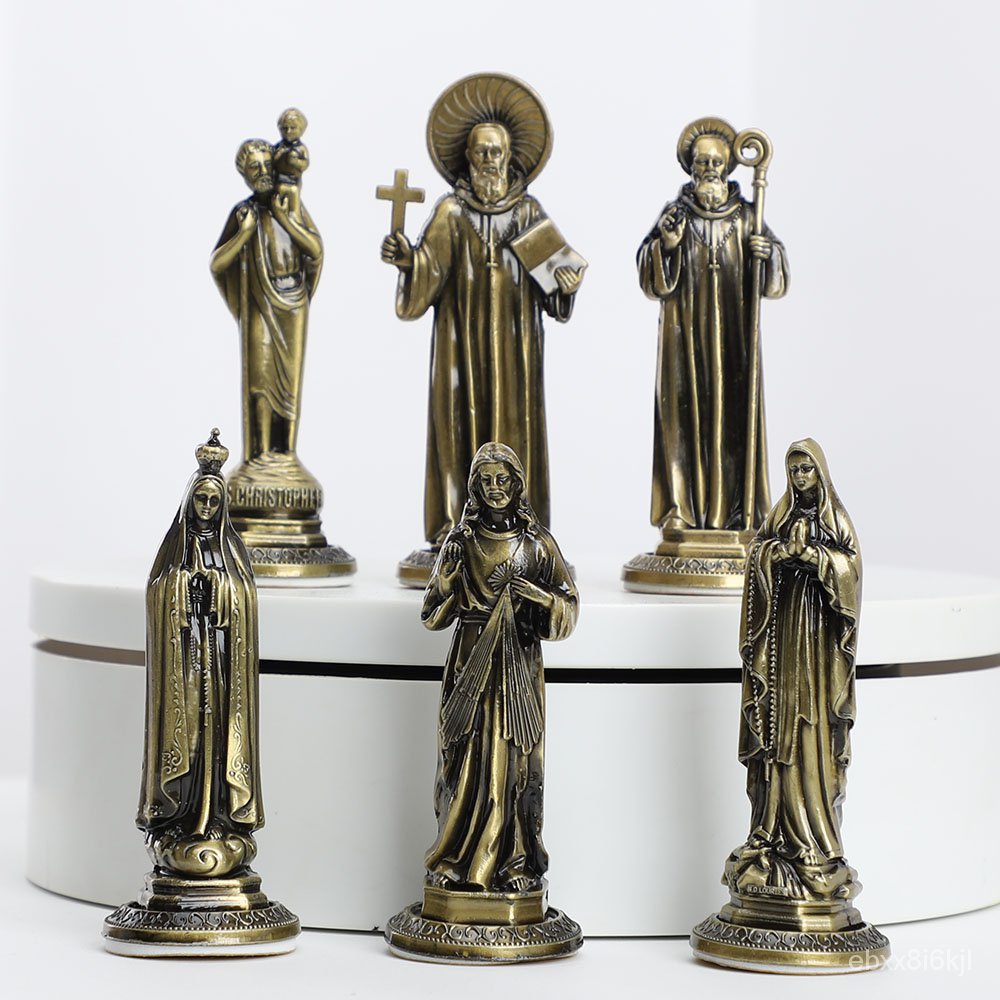 HeyMamba Virgin Mary Jesus Statue Christian Decor Holy Statues Catholic ...