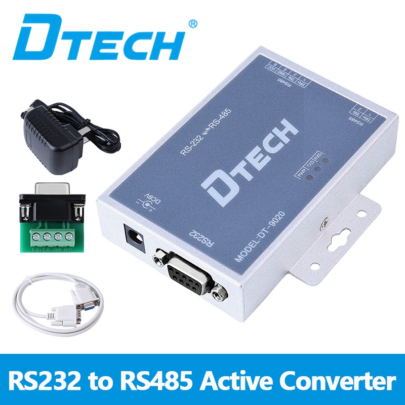 DTECH Active 232 To 485 Converter Lightning Protection Module Conversion RS485 RS232 DT-9020 ...
