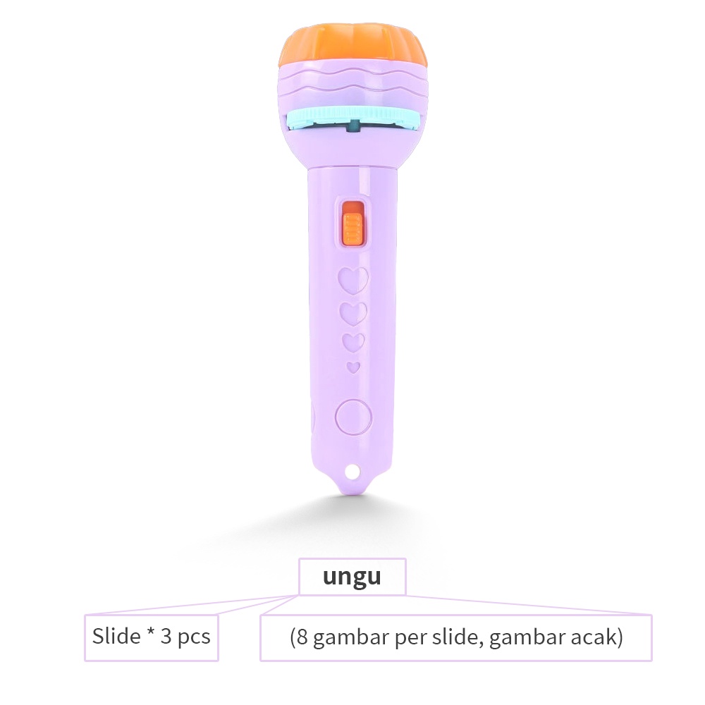 Baby Flashlight Projector Torch Lamp Toy Early Education Toy for kids ...