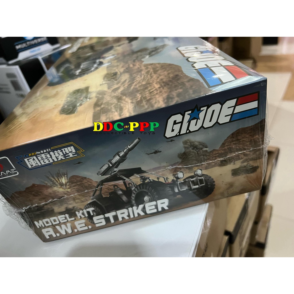 A.W.E. STRIKER GI Joe, Flame Toys Furai Model Kit (SEALED) | Shopee ...