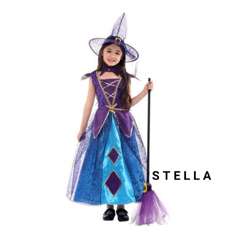Halloween WITCH GIRL Costume/WITCH GIRL Full Set | Shopee Philippines