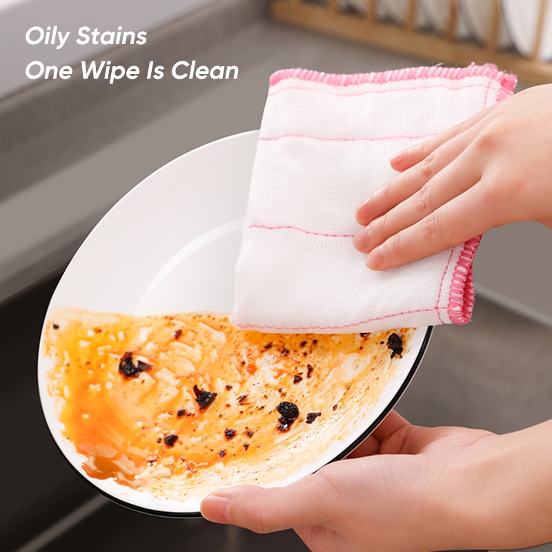 1pcs Absorbent Microfiber Kitchen Dish Cloth High Quality Kitchen ...
