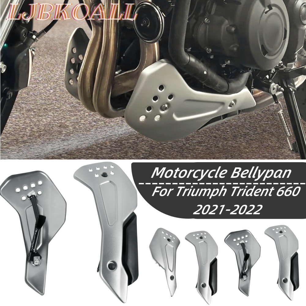 LJBKOALL for Trident 660 Bellypan Lower Engine Spoiler Cowling ...
