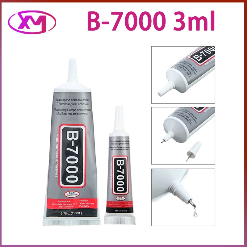 B-7000 3ml Glue For Jewelry Making Nail Cell Phone Frame Adhesive Epoxy Resin Repair Super Glue ...