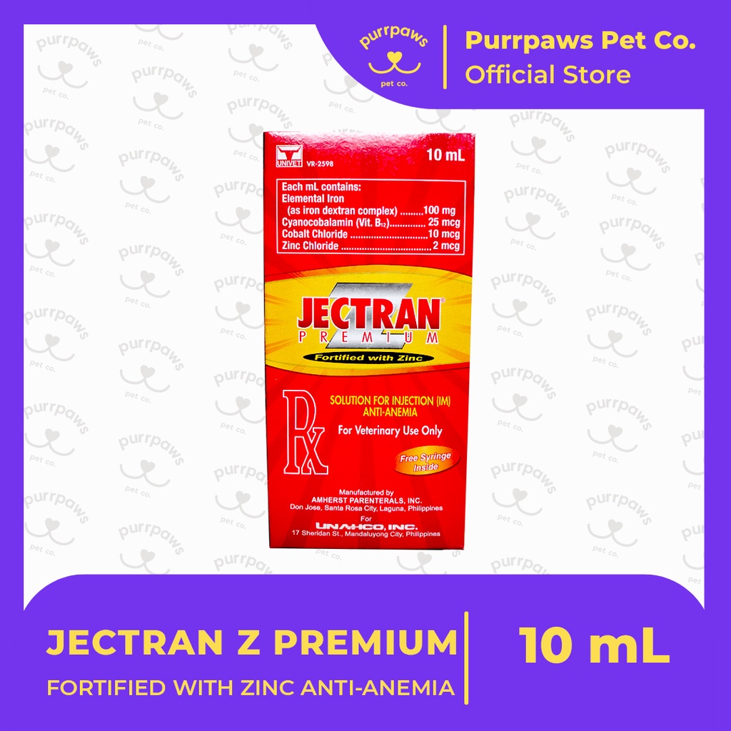 JECTRAN Z PREMIUM Fortified with Zinc (10 ml) | Shopee Philippines