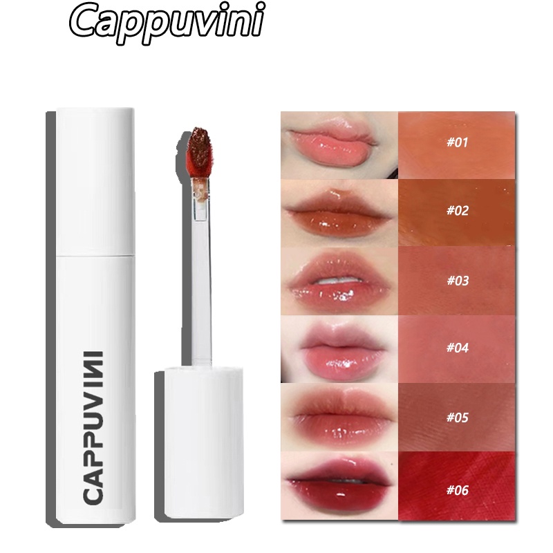 Cappuvini Water Light Moisturizing Lip Glaze Makeup 3G 1 Box/Piece ...
