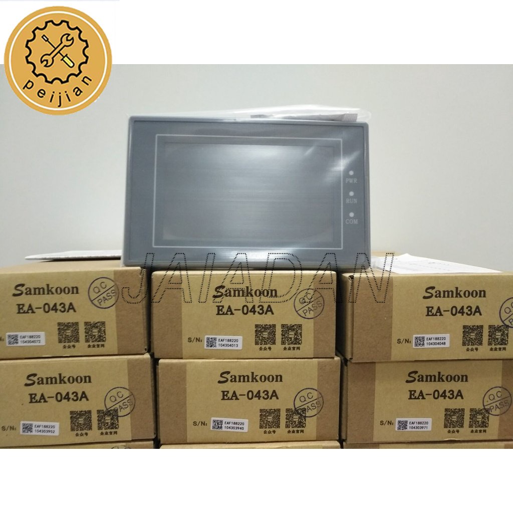 Samkoon EA-043A HMI touch screen panel 4.3 inch 480 * 272 industrial ...