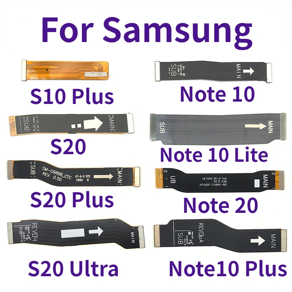 For Samsung Note 10 Lite Note 20 S10 Plus S20 Fe 5G Main FPC LCD ...