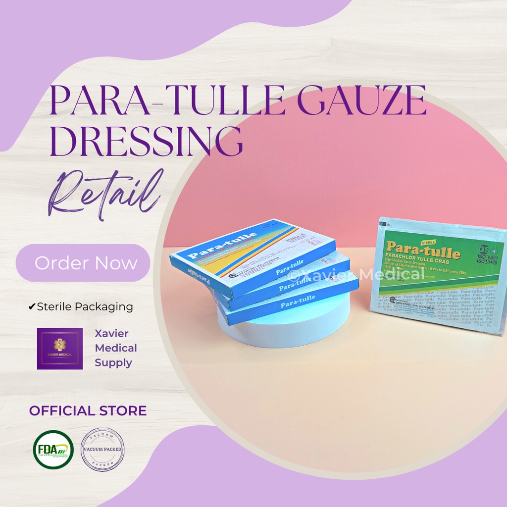 PARA-TULLE Gauze Dressing Retail (Sold per Box) | Shopee Philippines