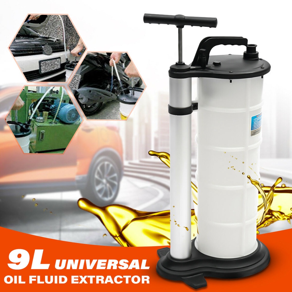Oil Fluid Extractor Pump Manual Vacuum Fuel Suction Car Boat Transfer ...
