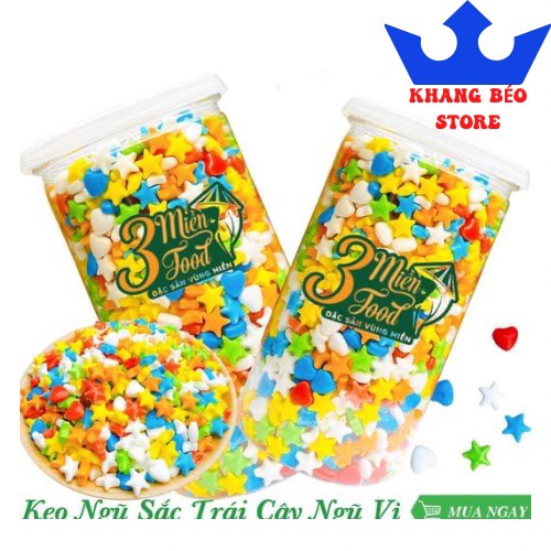 500g pebble candy with many flavors, delicious, attractive | Shopee ...