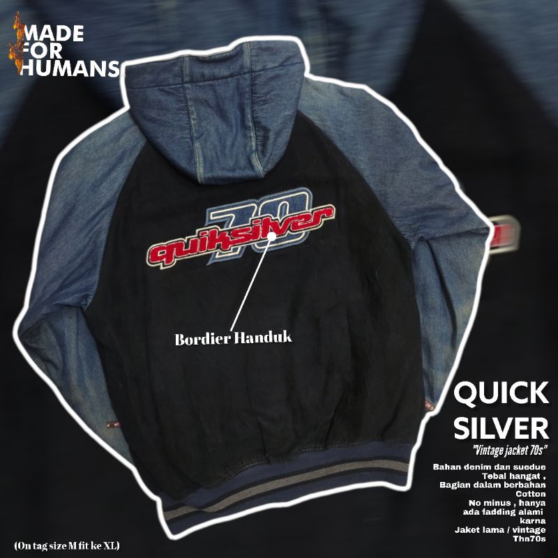 Denim ue Quicksilver Original second | Shopee Philippines