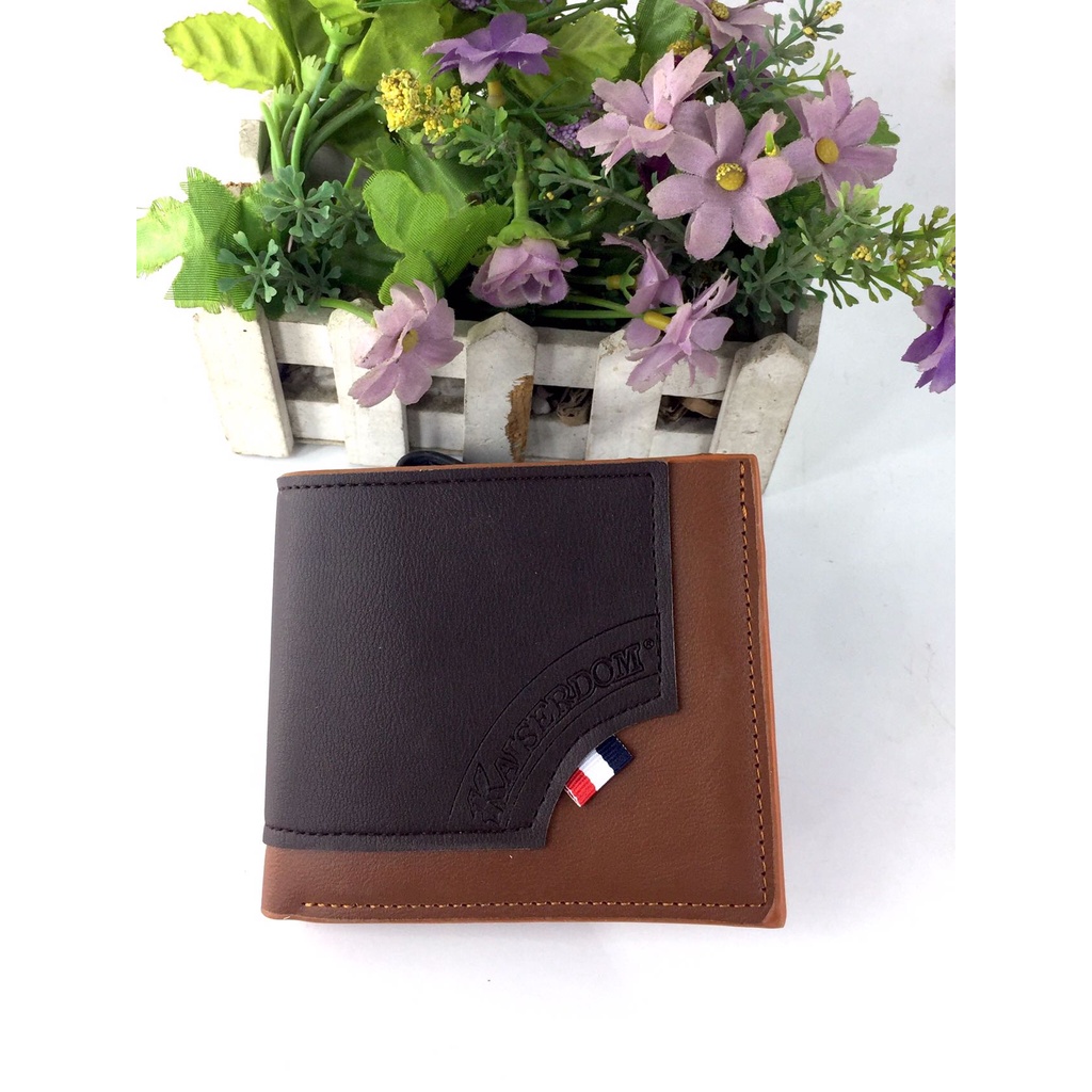 Kaiserdom Korean Mens Fashion Leather Wallet Bifold and Trifold Wallet ...