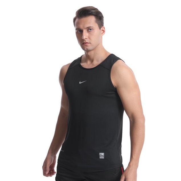P814# Men's compression tights sleeveless dri-fit sando | Shopee ...