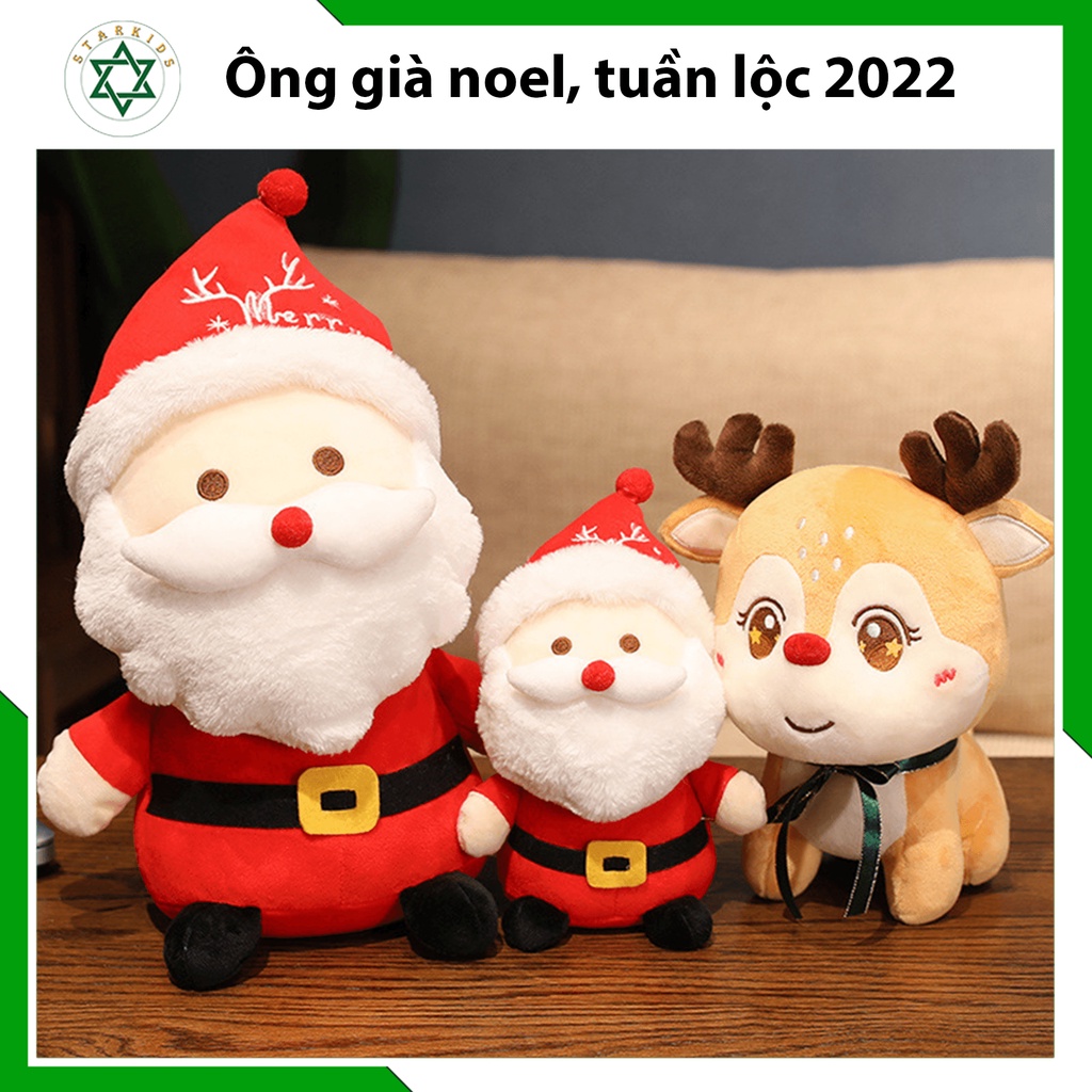 Santa Claus, stuffed reindeer, premium Christmas stuffed animals ...