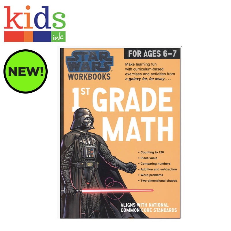 Star Wars Workbook: 1st Grade Math - Kids Ink | Shopee Philippines