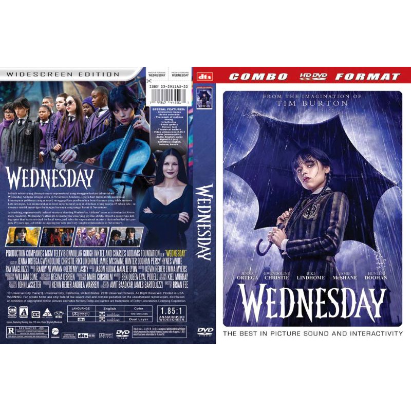 WEDNESDAY DVD (2022) 2 DISC | Shopee Philippines