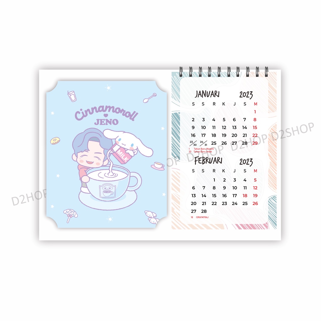 Nct 2025 SANRIO X NCT CALENDAR | Shopee Philippines
