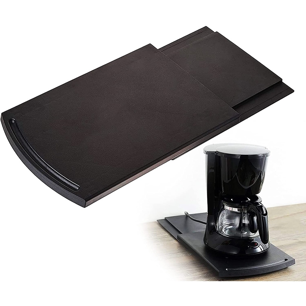Sliding Coffee Tray Mat Coffee Machine Toaster Countertop Kitchen ...