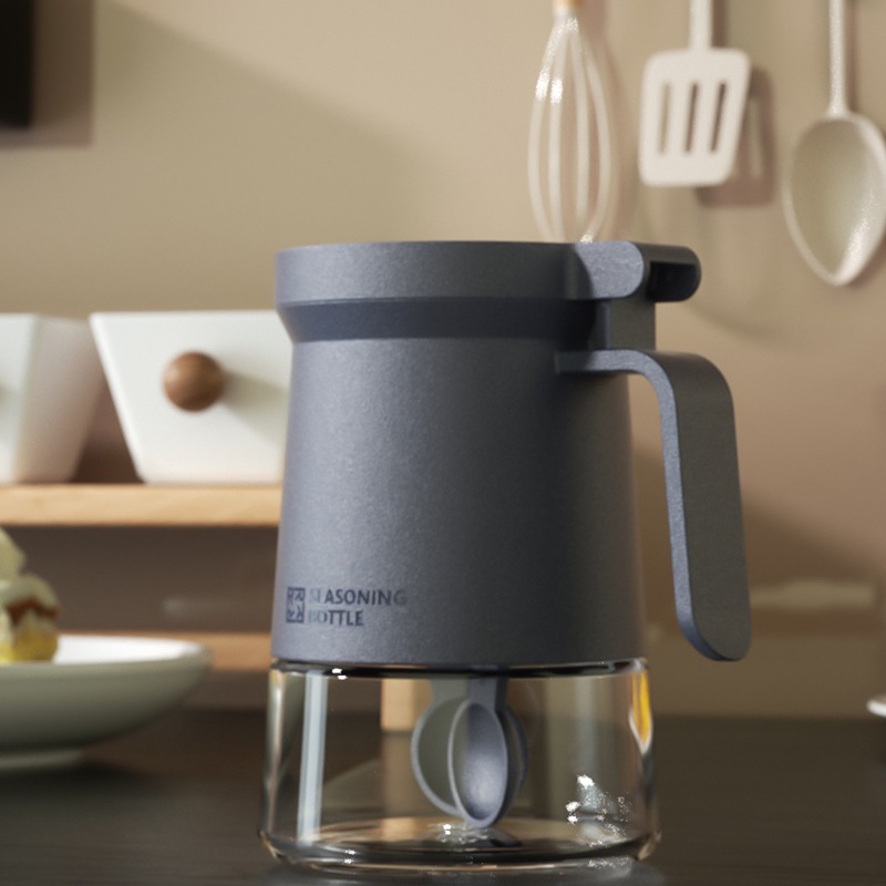 Double sealed moisture-proof seasoning pot kitchen household salt pot ...