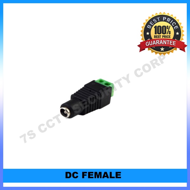 CCTV Camera DC Male Female Power Plug Connector | Shopee Philippines