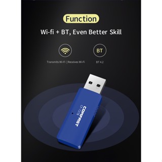 Comfast 1300Mbps USB WiFi and Bluetooth Adapter 2 in 1 for PC Network ...