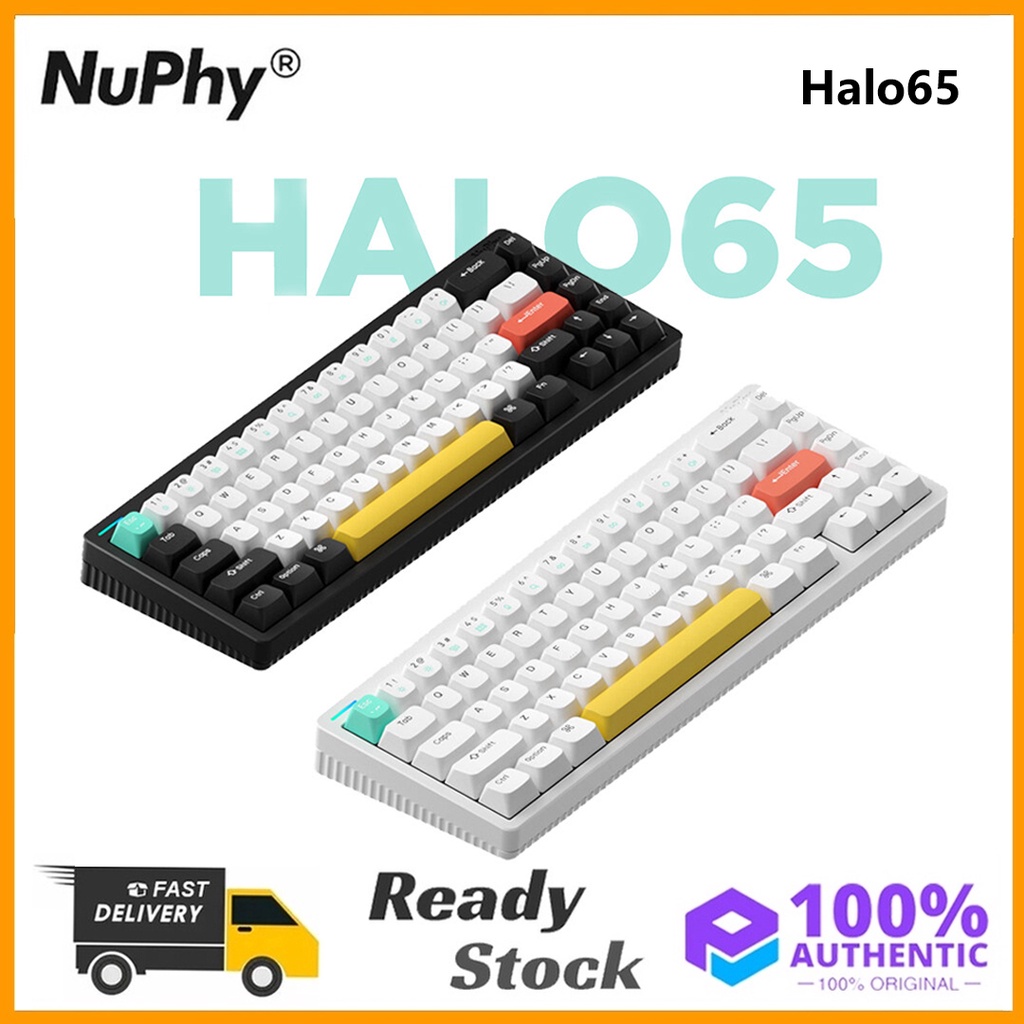 Original NuPhy Halo65 Bluetooth 5 Wireless Multi Devices Compact ...