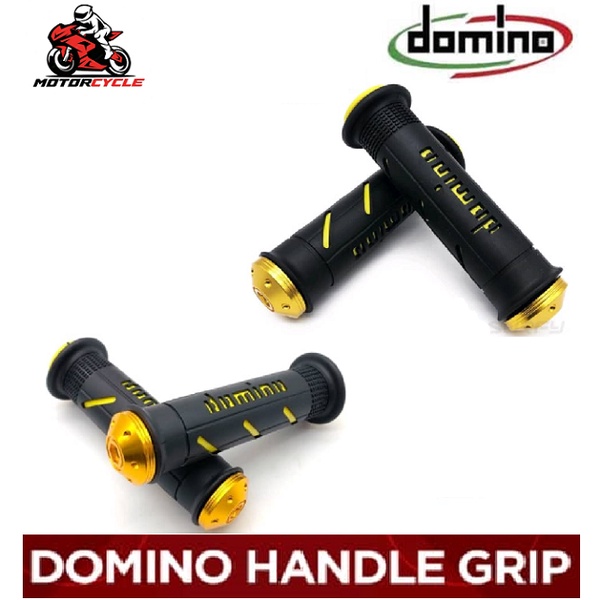 YAMAHA Aerox - DOMINO Rubber YAYAMANIN GOLD BAR END Handle Grip ...