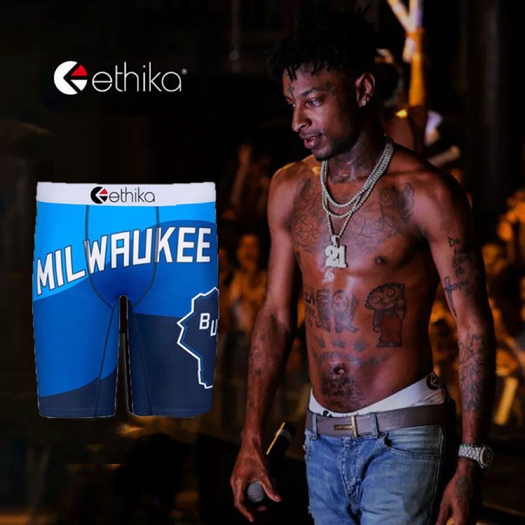 Ethika&NBA Men's Sports Basketball Training Fashion Underwear US Style ...