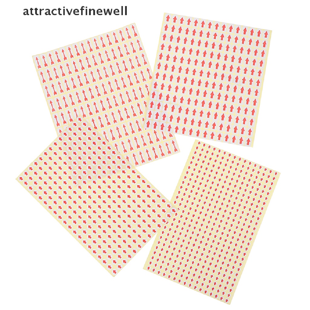 [attractivefinewell] 15sheet Arrow Labels Removable Small Circle Dot ...